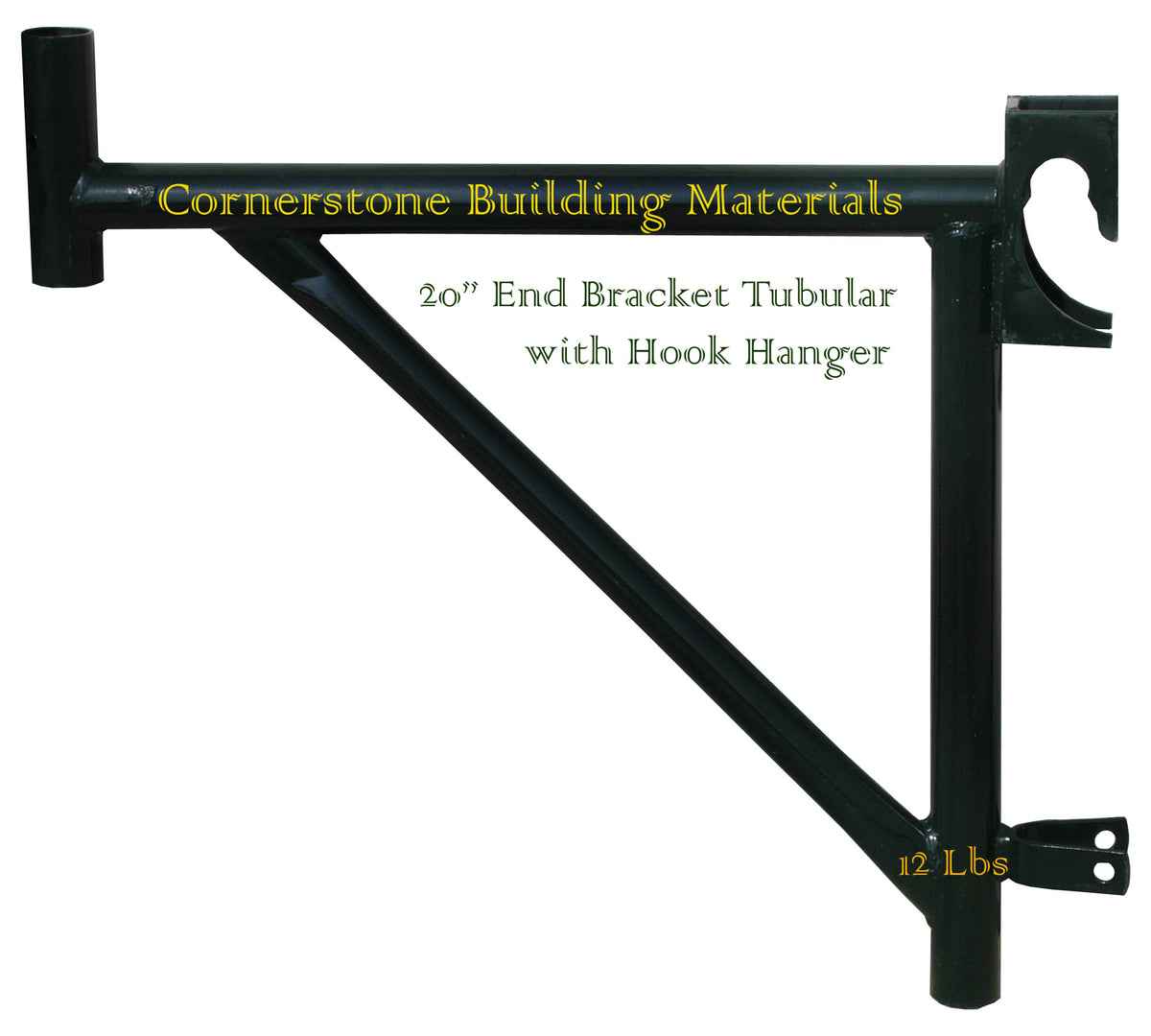 End Bracket w/ Tubular Hook Hanger (SBET12/20) – CBM Scaffold