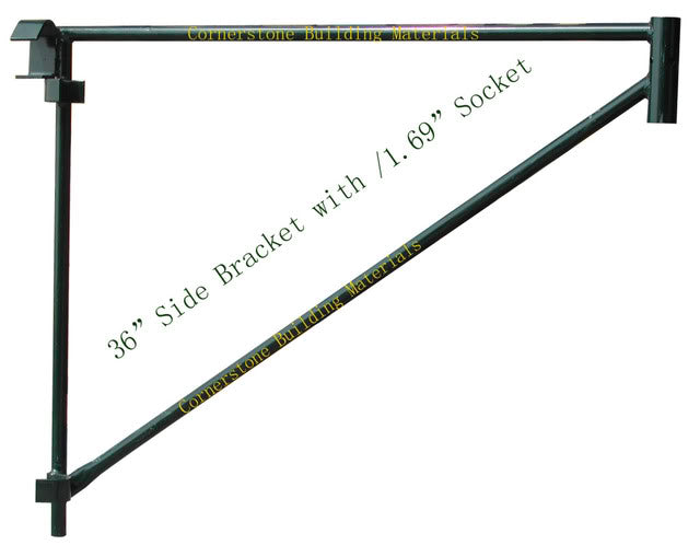 Tubular Side Bracket w/ Hook Hanger (SBT20/BSS/36) – CBM Scaffold