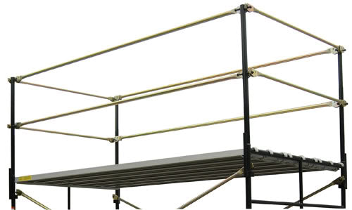 Snap-On / Flip Lock Guard Rail Set – CBM Scaffold